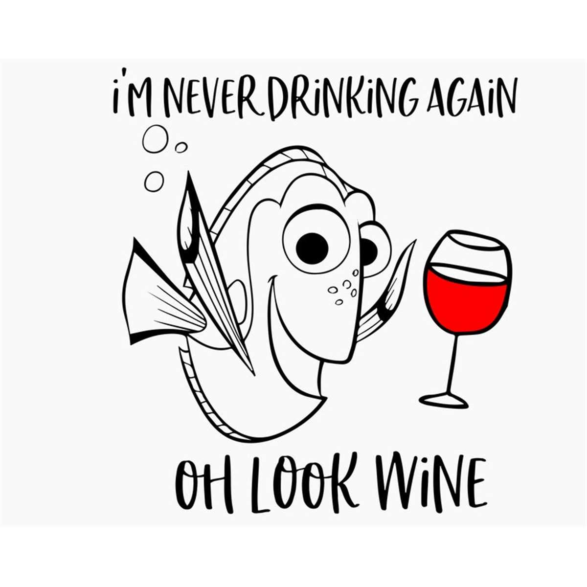 Dory Drinking svg, Epcot Drink Around the World Svg, Png, Dx | Inspire ...