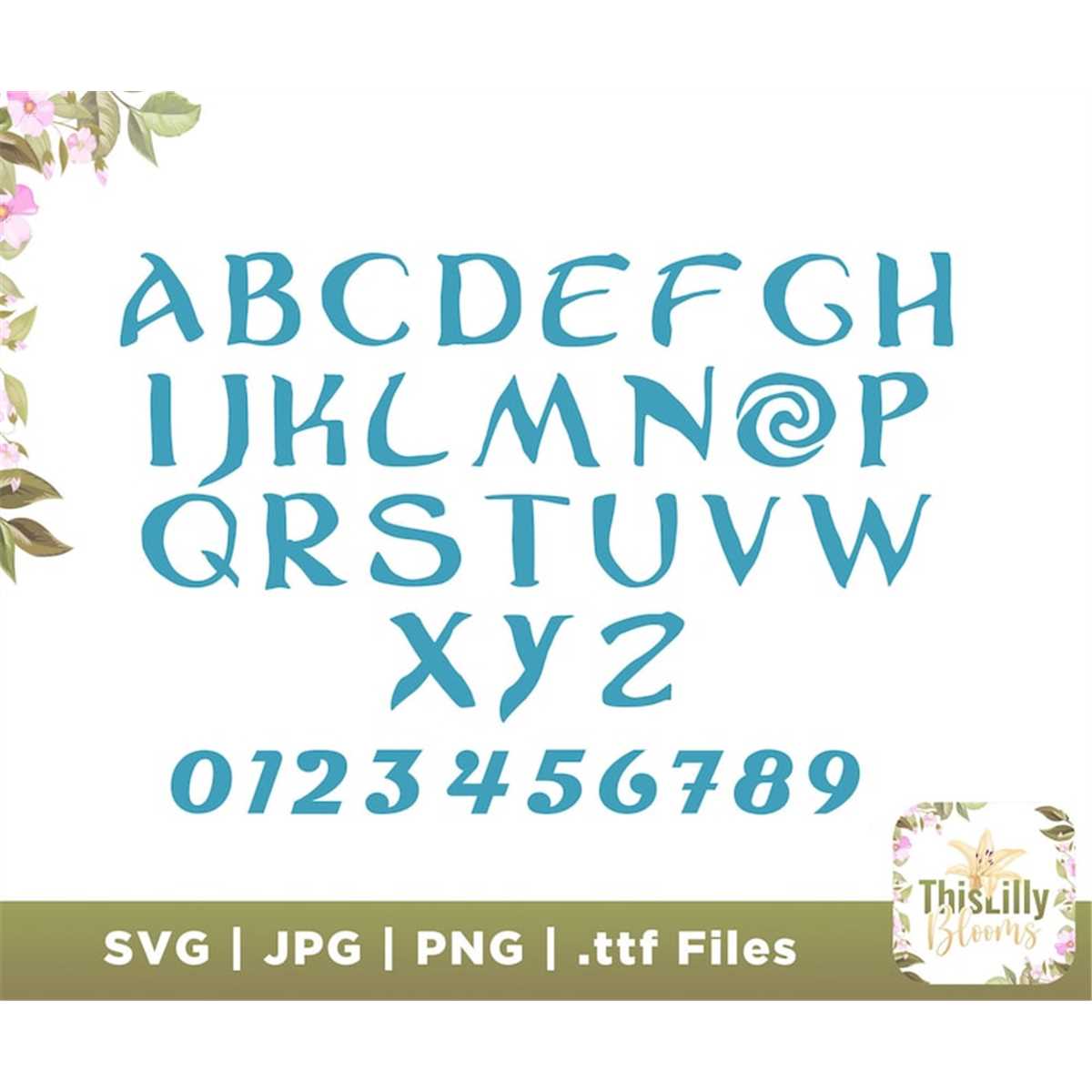 moana font, moana svg, moana font svg, moana font cricut, mo - Inspire ...