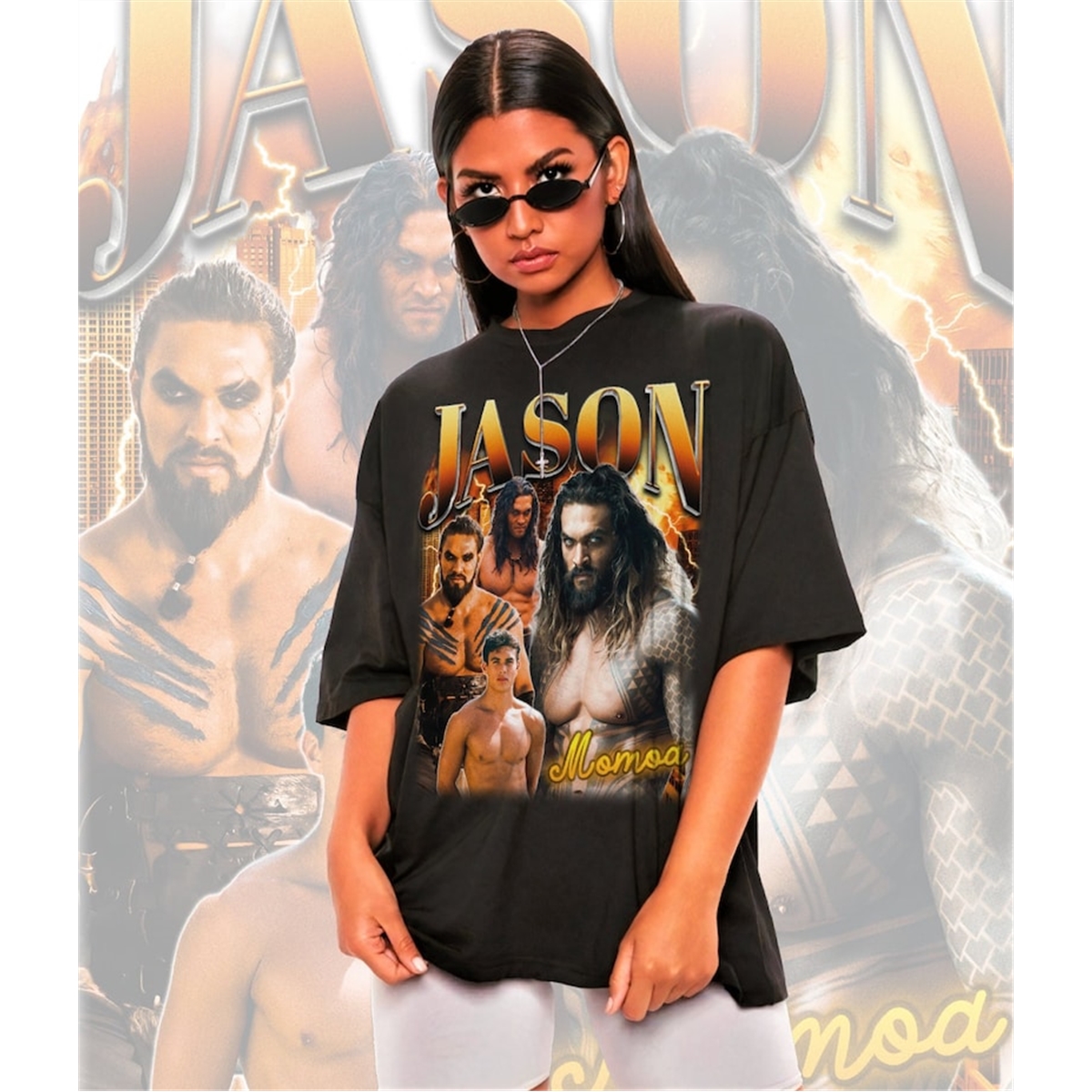 Retro Jason Momoa Shirt-Jason Momoa Tshirt,Jason Momoa T-shi | Inspire ...