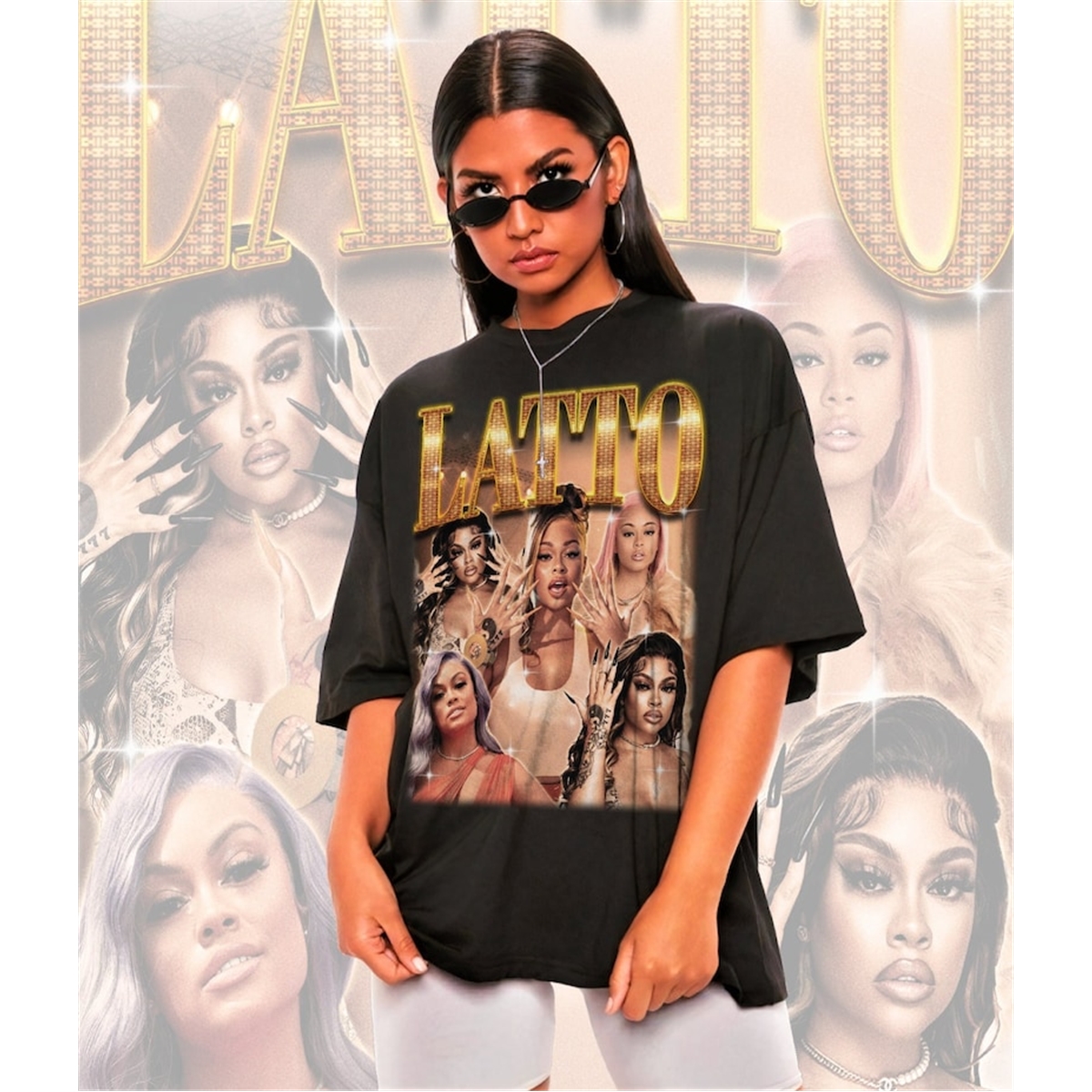 Retro LATTO BIG Shirt -Latto Big Energy Shirt,Big Latto Tshi - Inspire ...