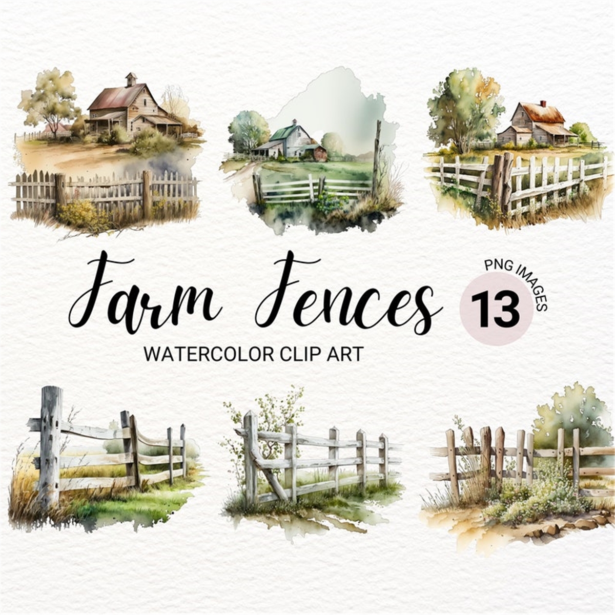 Farm Fence Clipart | Inspire Uplift