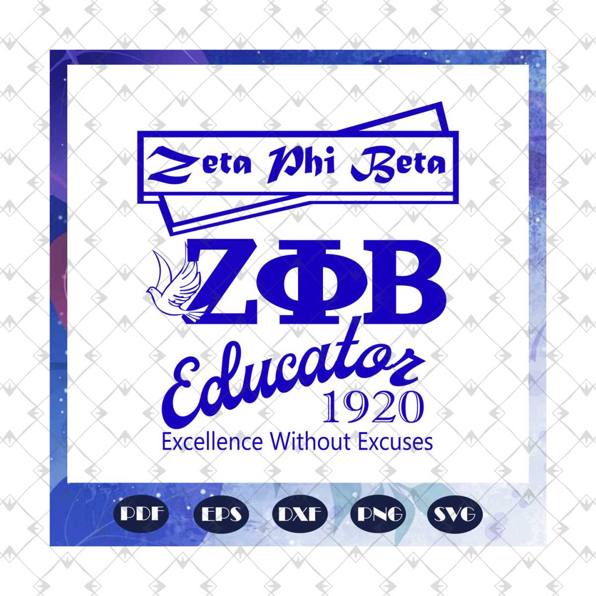 Zeta phi beta educator 1920, Zeta svg, 1920 zeta phi beta, Z | Inspire ...