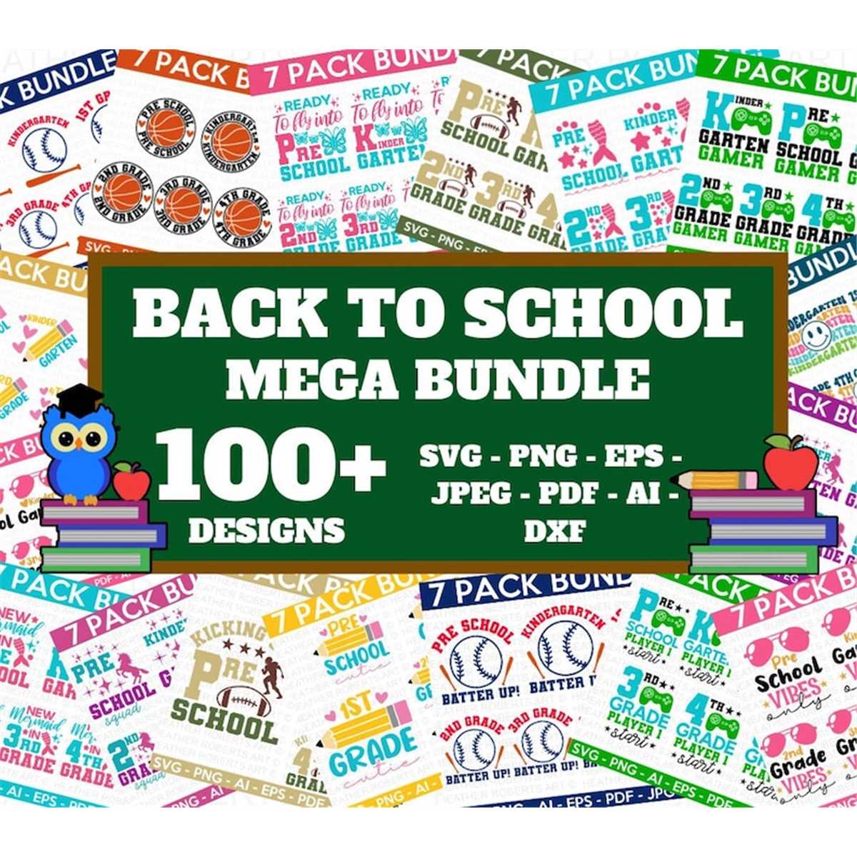 Back To School MEGA BUNDLE, Grade Level Shirt svg Bundle, 10 | Inspire ...