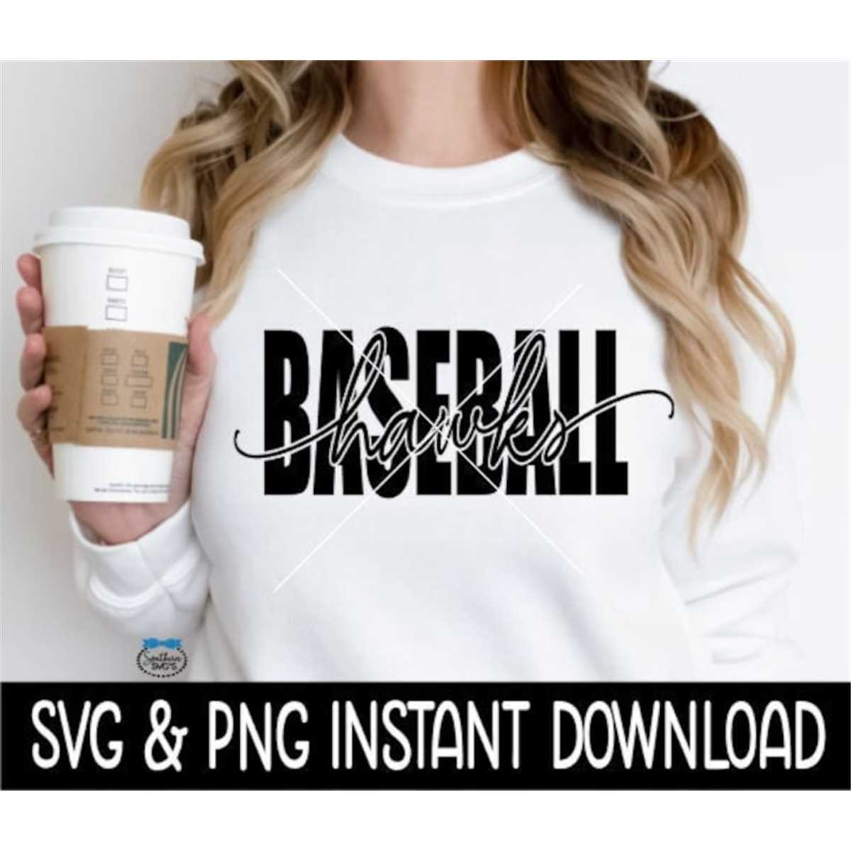 Hawks Baseball SVG, Hawks Baseball PNG, Tote Bag SvG, Hawks | Inspire ...