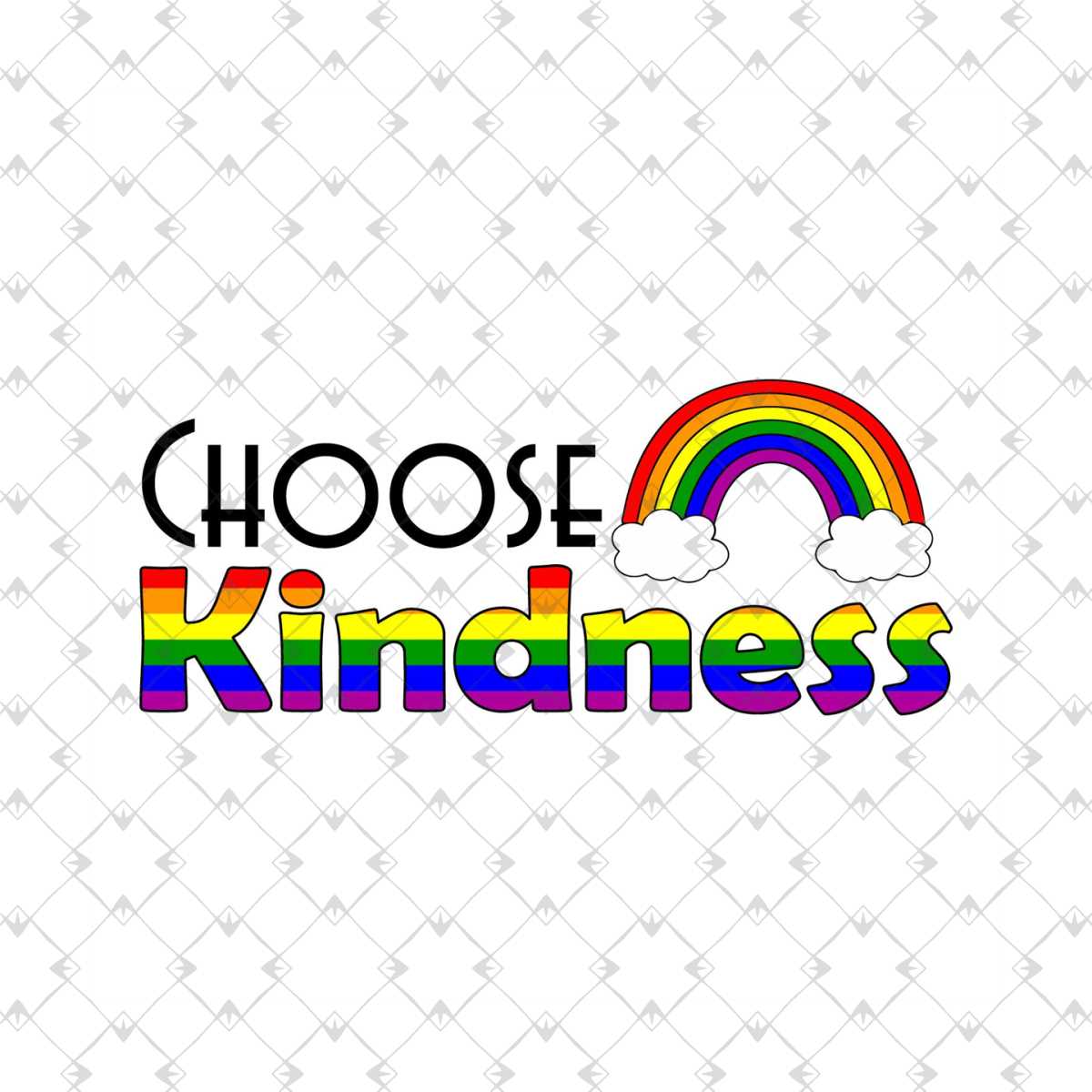 Choose Kindness Rainbow Svg, Lgbt Svg, Rainbow Svg, Kindness | Inspire ...