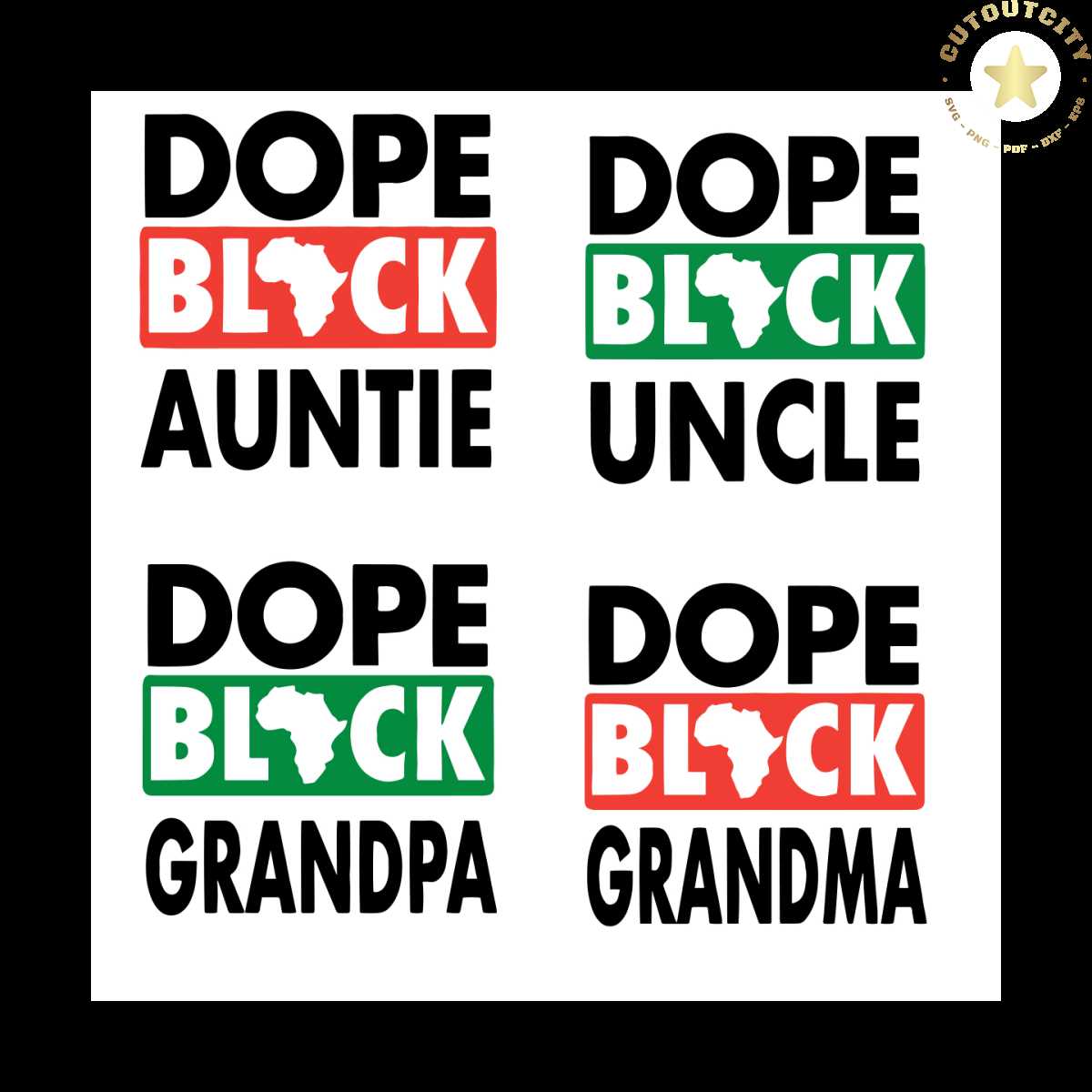 Dope Black Bundle Svg, Trending Svg, Juneteenth Svg, Black S | Inspire ...
