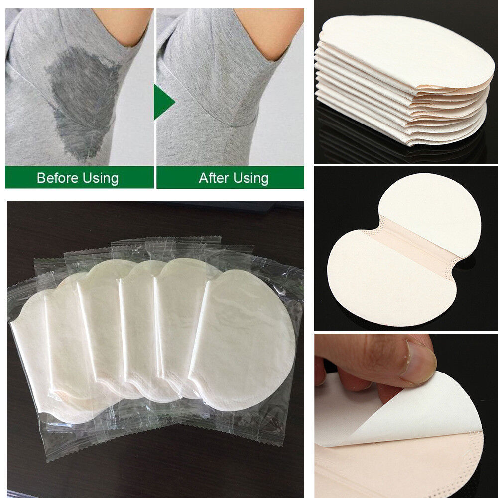 New 50/100pcs Underarm Armpit Sweat Pads Stickers Shield Gua | Inspire ...