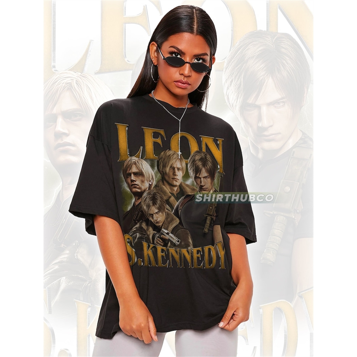 Limited Leon S. Kennedy Vintage T-Shirt, Leon S. Kennedy Shi | Inspire ...