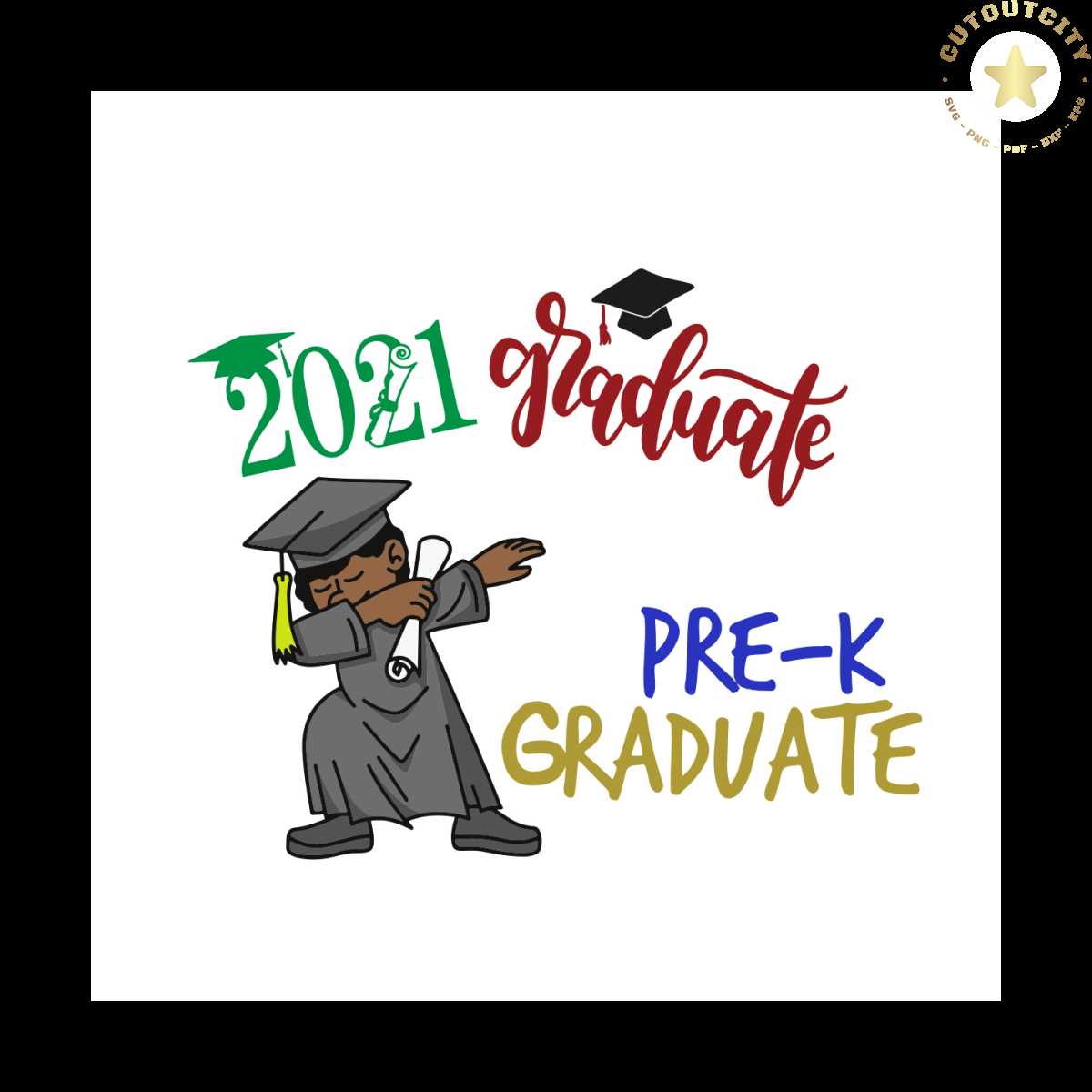 Dabbing Graduate 2021 Svg, Trending Svg, Graduation Svg, Gra | Inspire ...