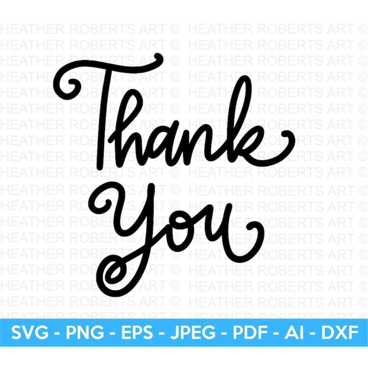 Thank You SVG, Thank You Sign, Wedding Thank you svg, Thank - Inspire ...