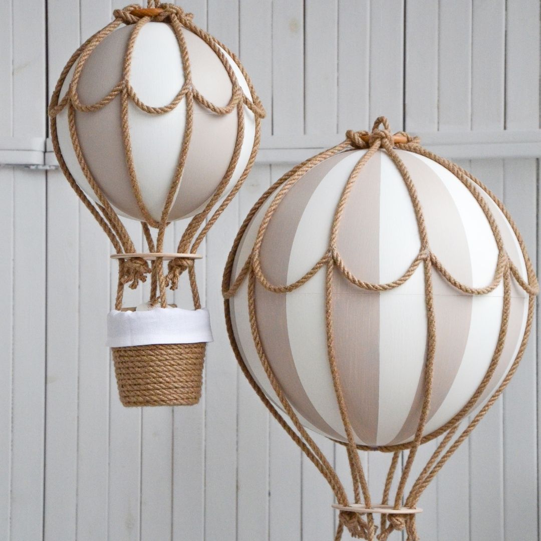 Vintage Hot Air Balloon Decor