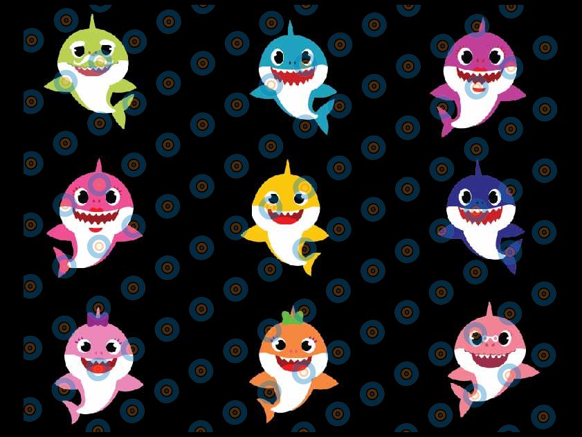 9 Family Sharks Character bundle SVG,Png,Shark's friends svg - Inspire ...