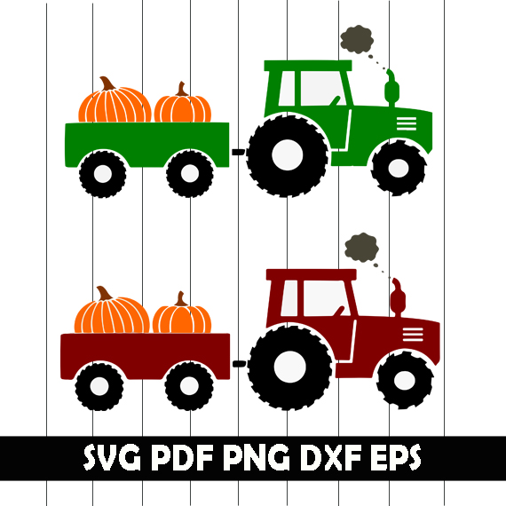Fall Tractor SVG, Fall Tractor Clipart, Fall Tractor Png, Fa | Inspire ...