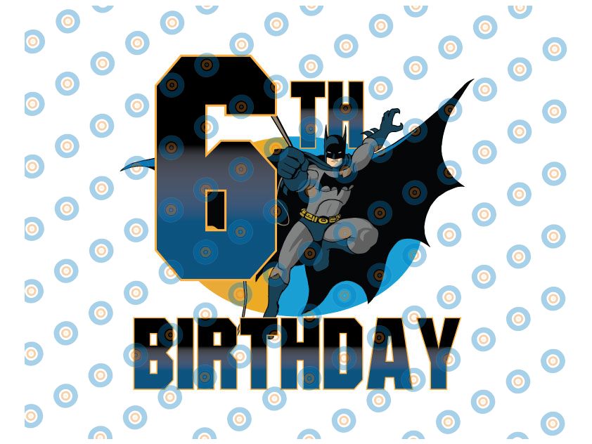 Personalized Name Batman Birthday png, Boys Birthday png, Di | Inspire ...