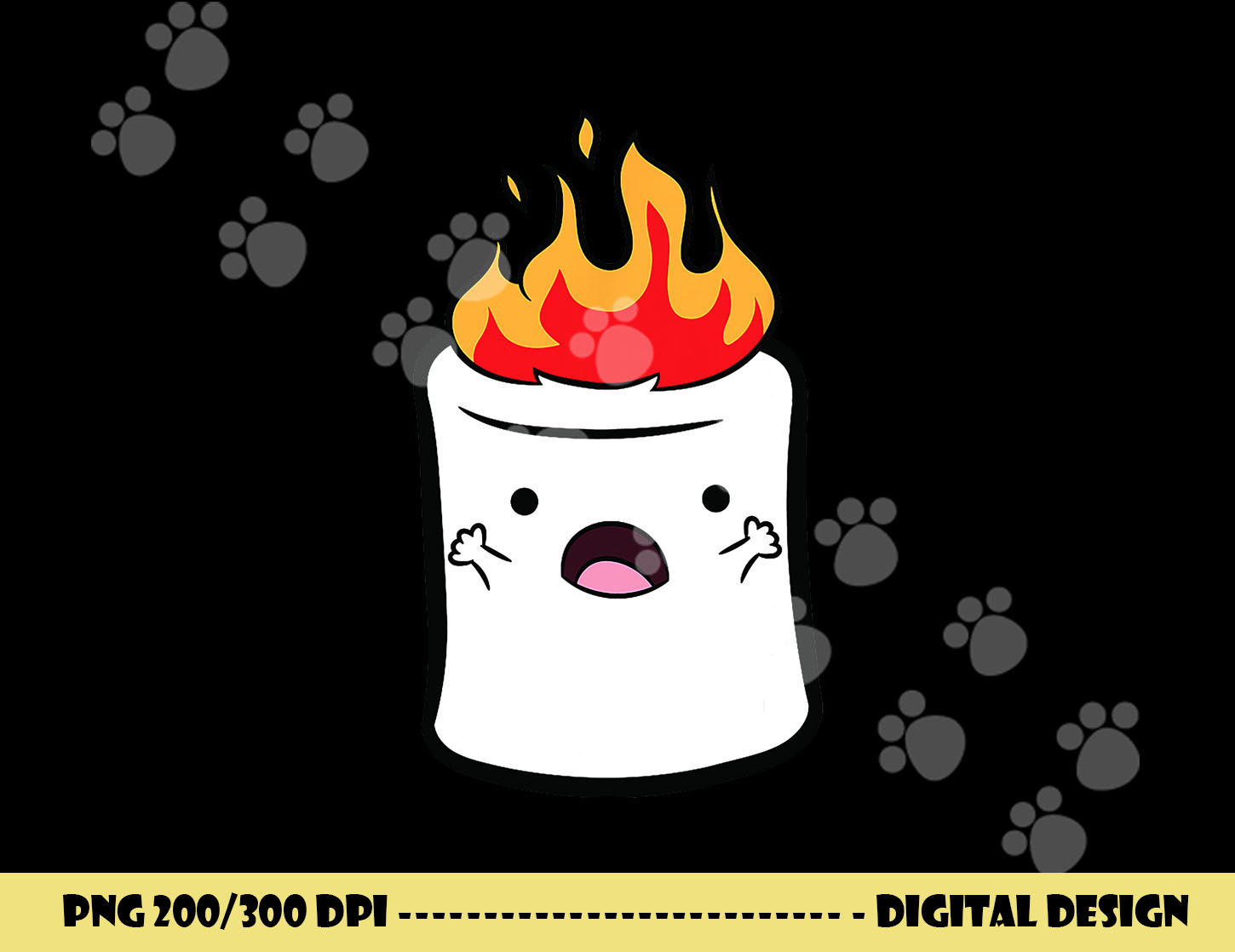 Funny Camping Marshmallow Love Marshmallows png, sublimation | Inspire ...