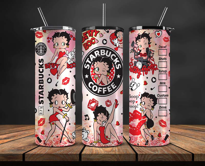 Betty Boop Tumbler Wrap, Betty Boop Png ,Betty Boop Design 1 - Inspire ...