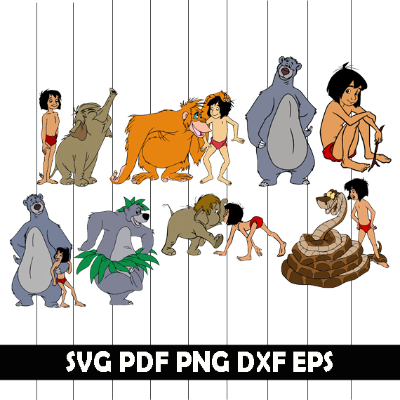 Jungle Book Clipart | Inspire Uplift