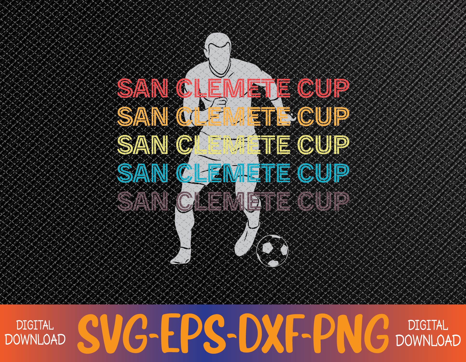 San Clemente Cup Palm Trees SCC Three Svg, Eps, Png, Dxf, Di | Inspire ...