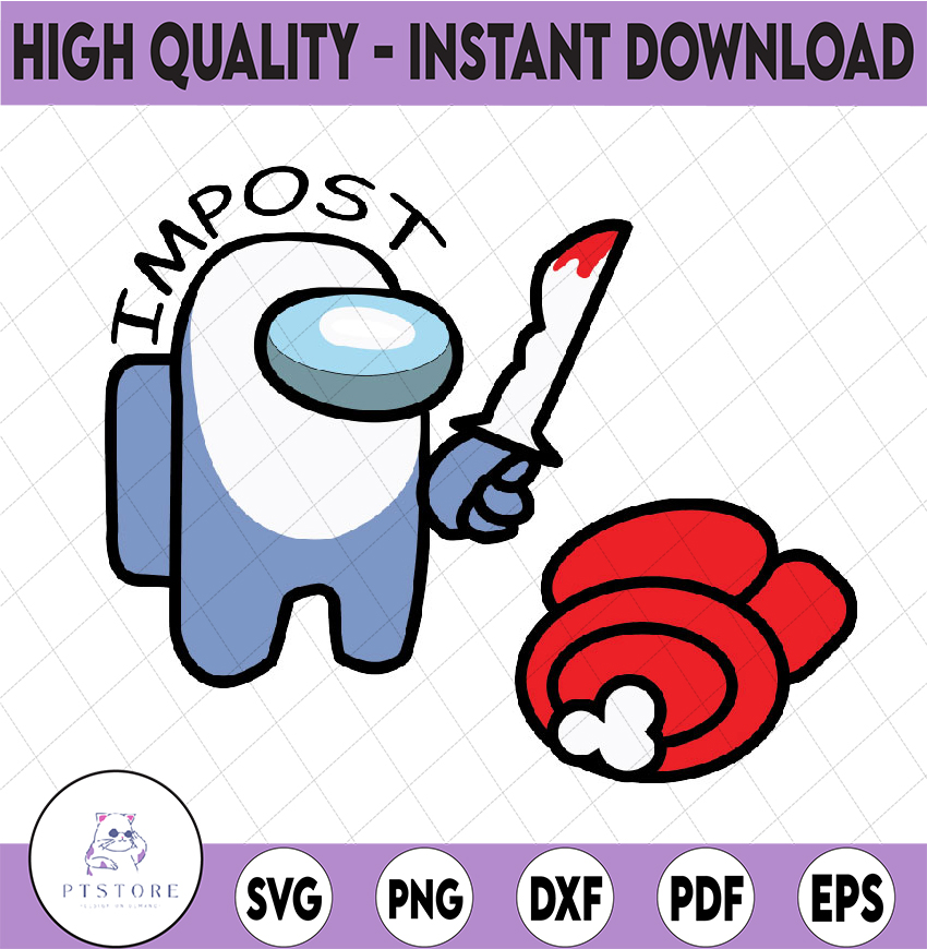 Impostor Gamer design in svg, png, eps formats - Inspire Uplift