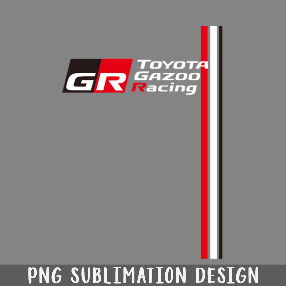 GAZOO RACING TOYOTA WRC racing stripes PNG Download - Inspire Uplift