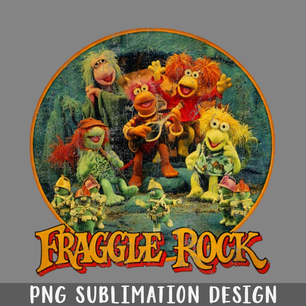 Vintage Fraggle club PNG Download | Inspire Uplift