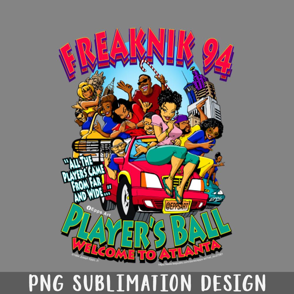 Freaknik 1994 Players Ball PNG Download | Inspire Uplift