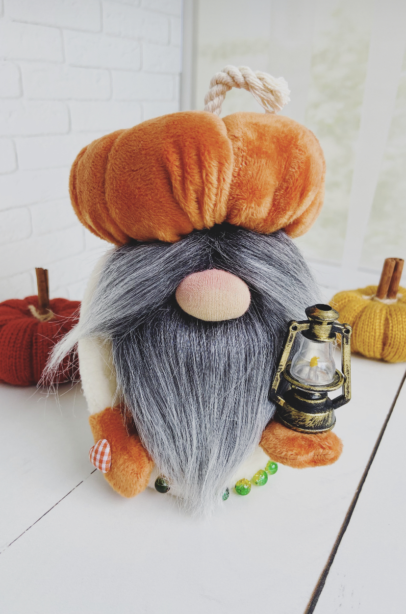 Scandinavian gnome. Gnome Pampkin. Handmade gnome. Lucky gon | Inspire ...