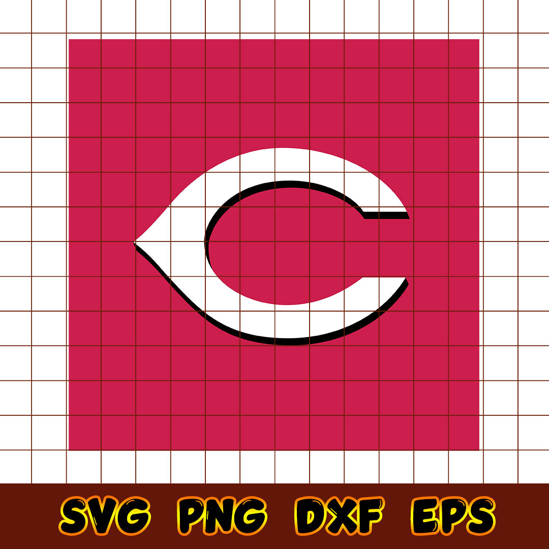 Cincinnati Reds Baseball Logo Svg, Cincinnati Reds Svg, MLB | Inspire ...
