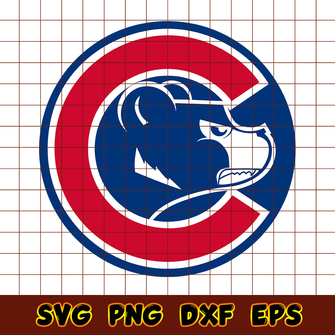 Logo Chicago Cubs Baseball Svg, Chicago Cubs Svg, MLB Logo S | Inspire ...
