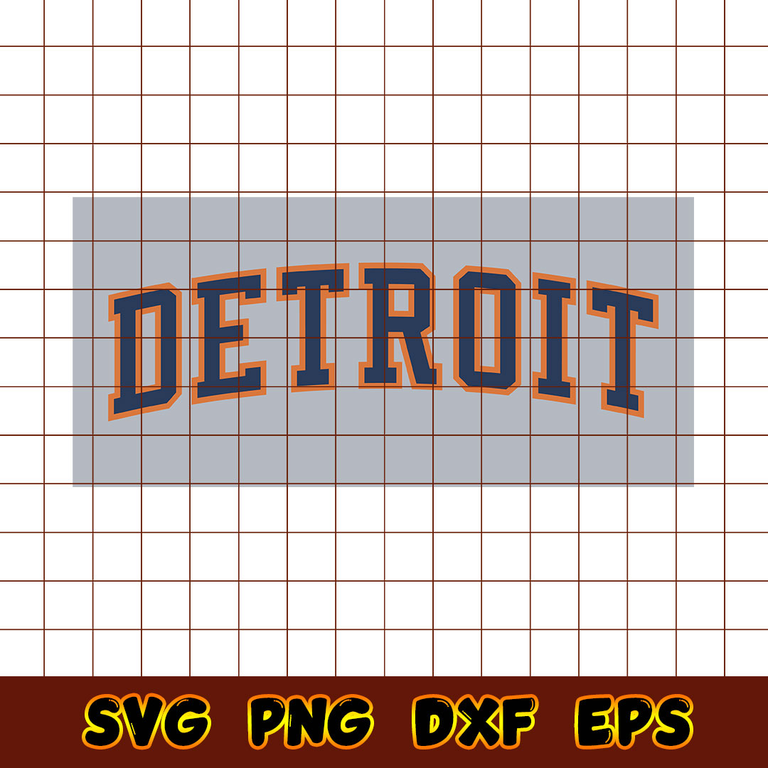 MLB Detroit Team Svg, Detroit Tigers Svg, MLB Logo Svg, Spor | Inspire ...