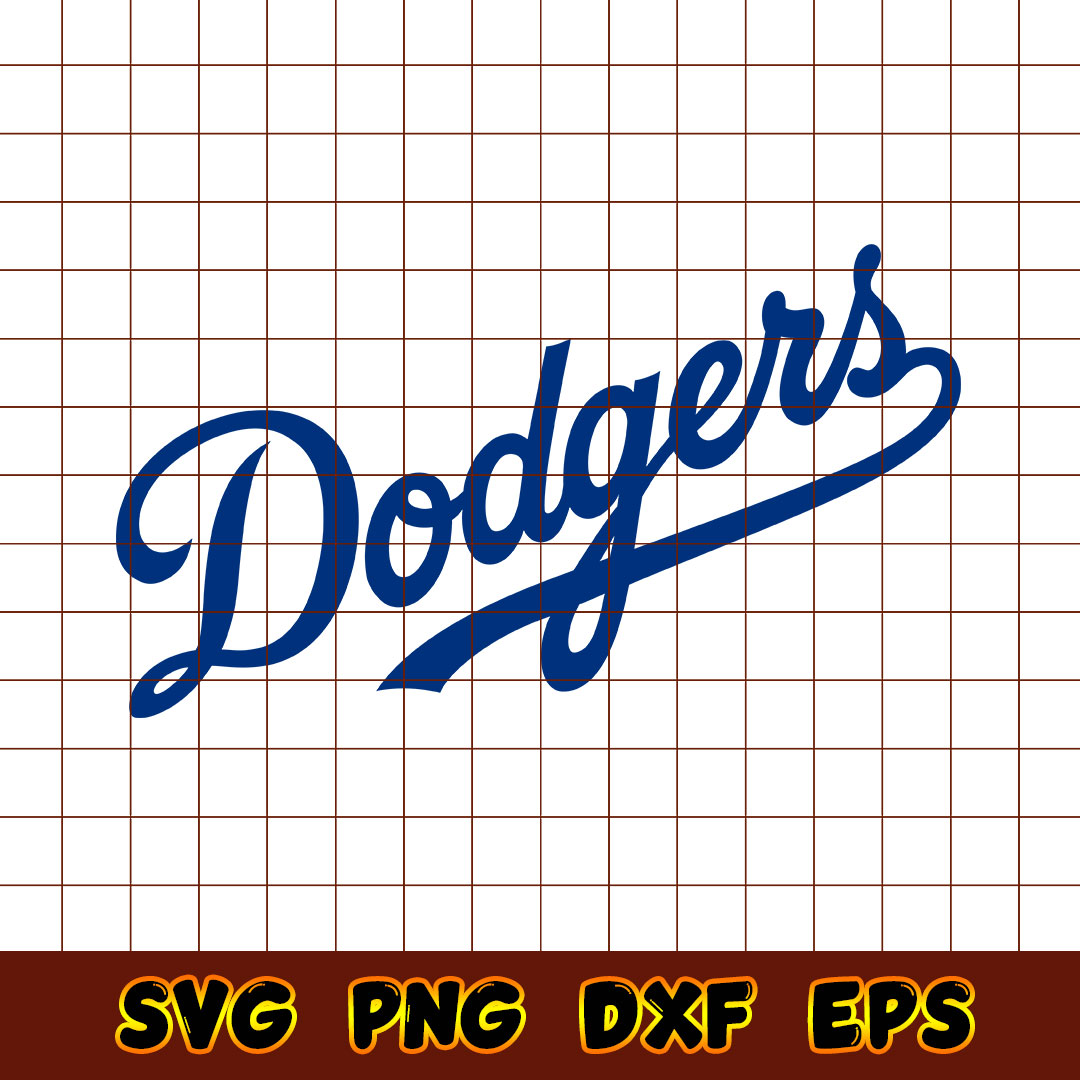 Logo Dodgers MLB Svg, Los Angeles Dodgers Svg, MLB Logo Svg, | Inspire ...