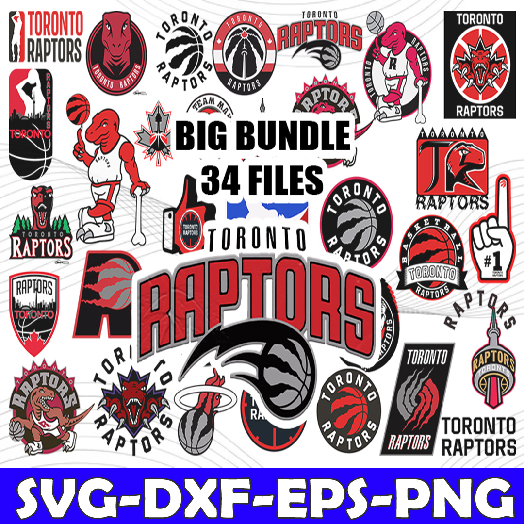 Bundle 34 Files Toronto Raptors Basketball Team SVG, Toronto | Inspire ...