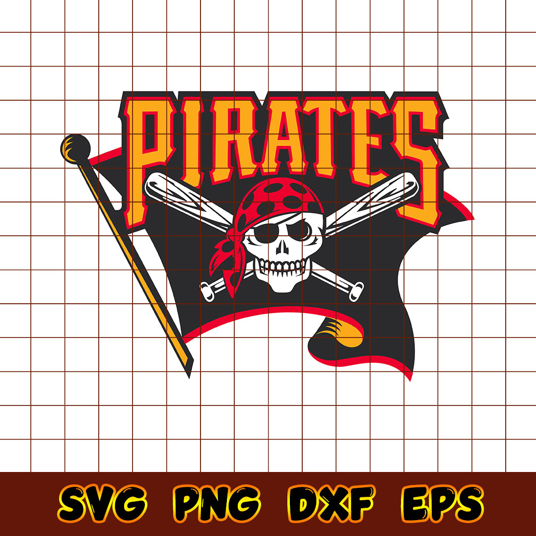 Pittsburgh Pirates Baseball Logo Svg, Pittsburgh Pirates Svg | Inspire ...