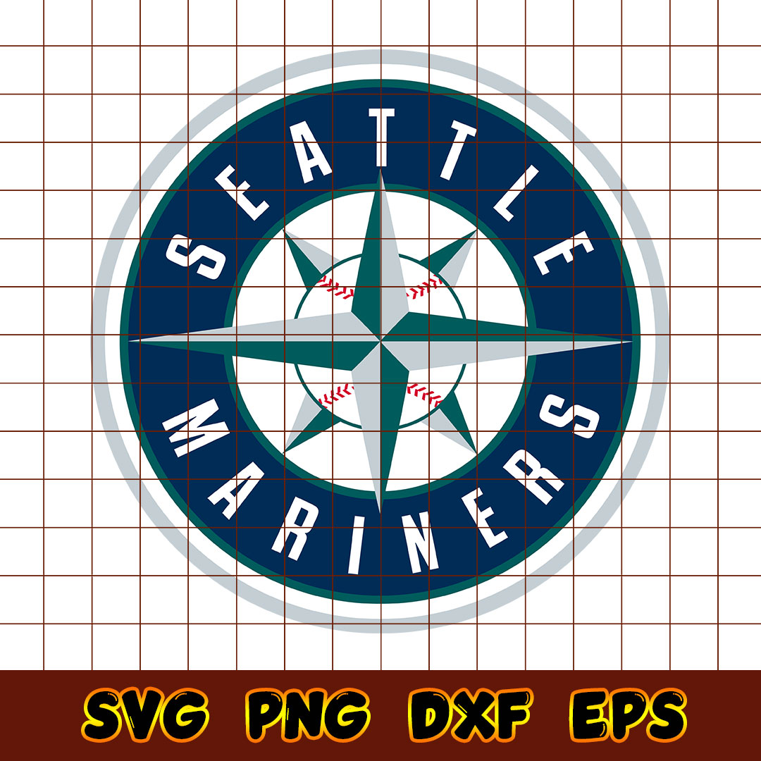 Seattle Mariners Team Logo Svg, Seattle Mariners Svg, MLB Lo | Inspire ...