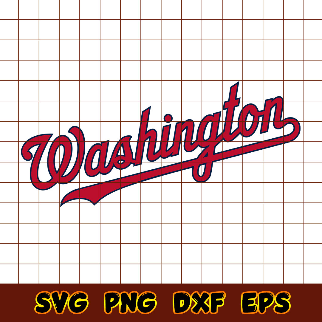 Washington MLB Baseball Logo Svg, Washington Nationals Svg, | Inspire ...