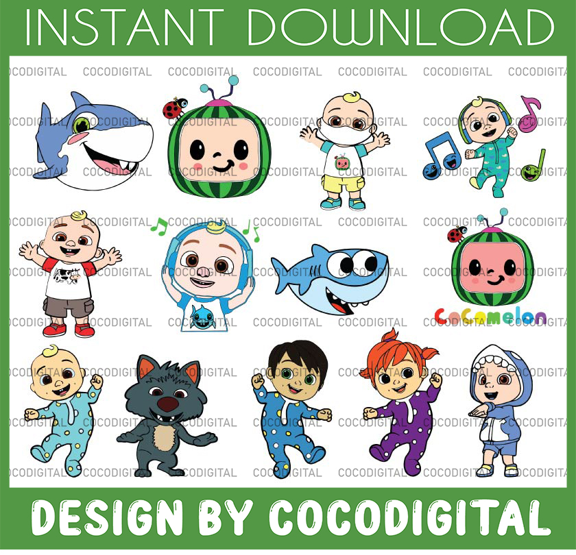 Cartoon Characters Mega Bundle Svg Png Dxf, Mega Bundle Coco | Inspire ...