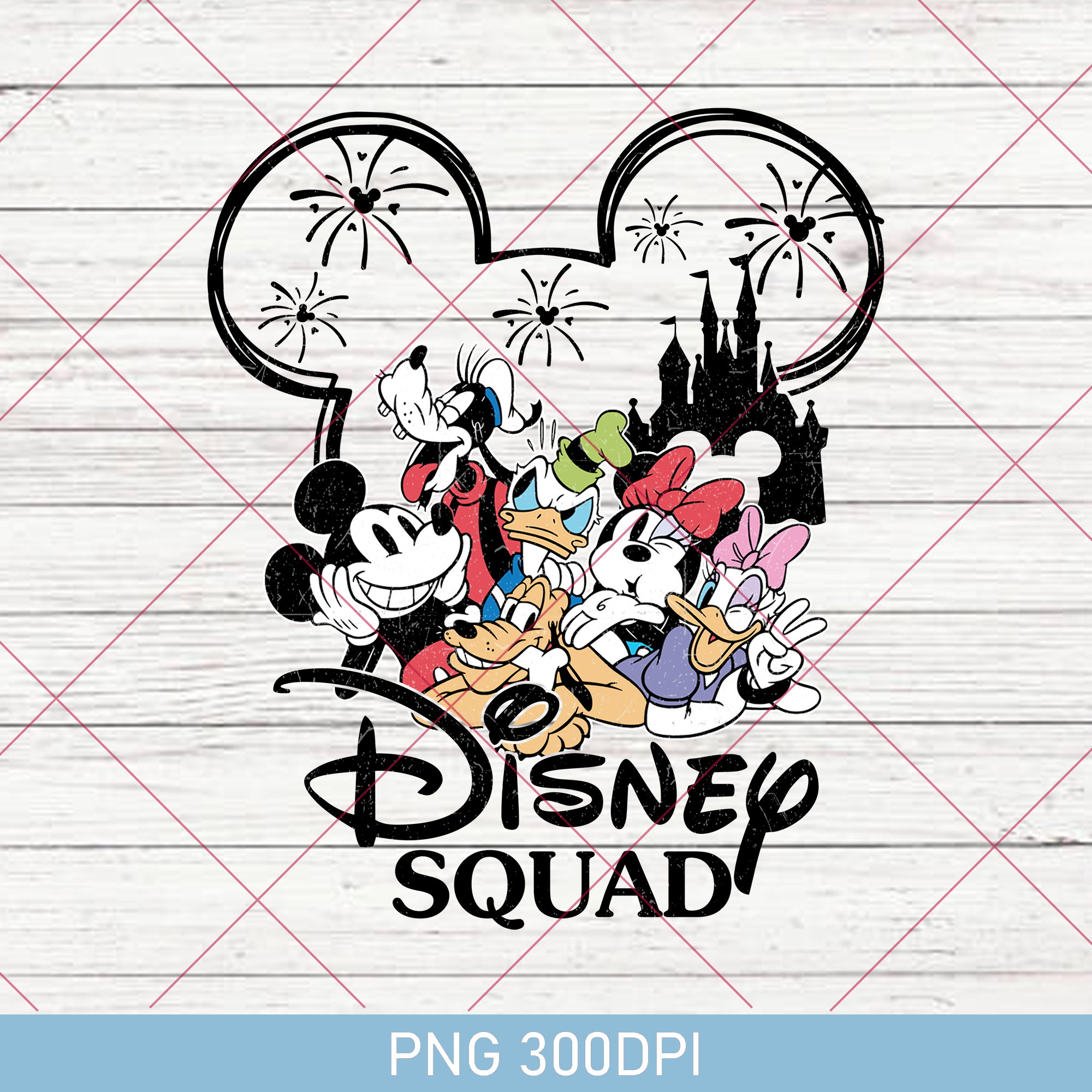 Cute Disney Squad 2023 PNG, Disney Family PNG, Family 2023 D | Inspire ...