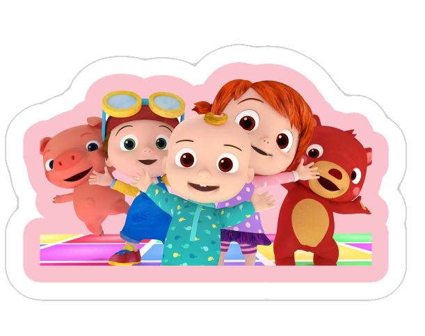 Sticker Ready Png, Cocomelon Png, Birthday Family Png, Carto - Inspire ...