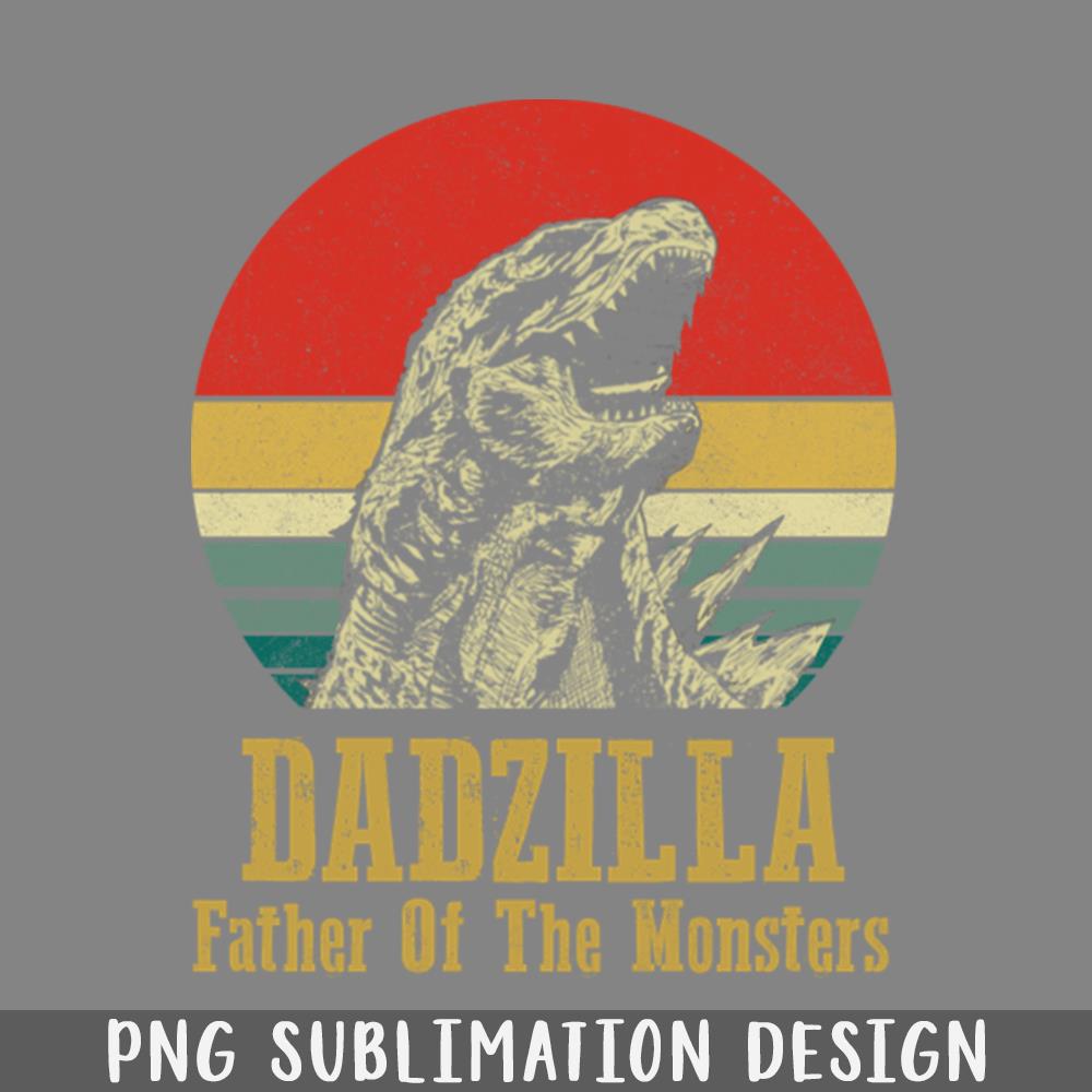 Dadzilla Father Of Monsters PNG Download | Inspire Uplift