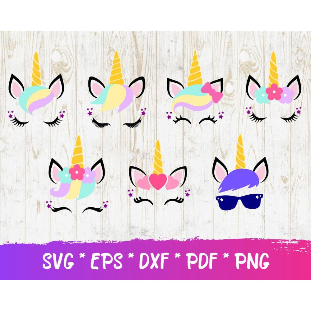 Unicorn SVG, Unicorn PNG, Unicorn Symbol, Unicorn Clipart, U | Inspire ...