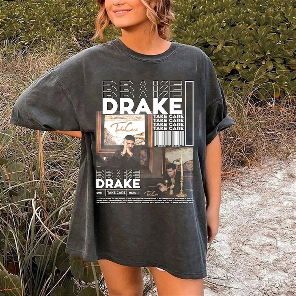 Vintage Drake T-Shirt, Drake Take Care Shirt, Drake Tour 202 - Inspire ...