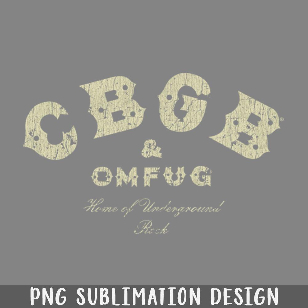 CBGB OMFUG 1973 PNG Download | Inspire Uplift