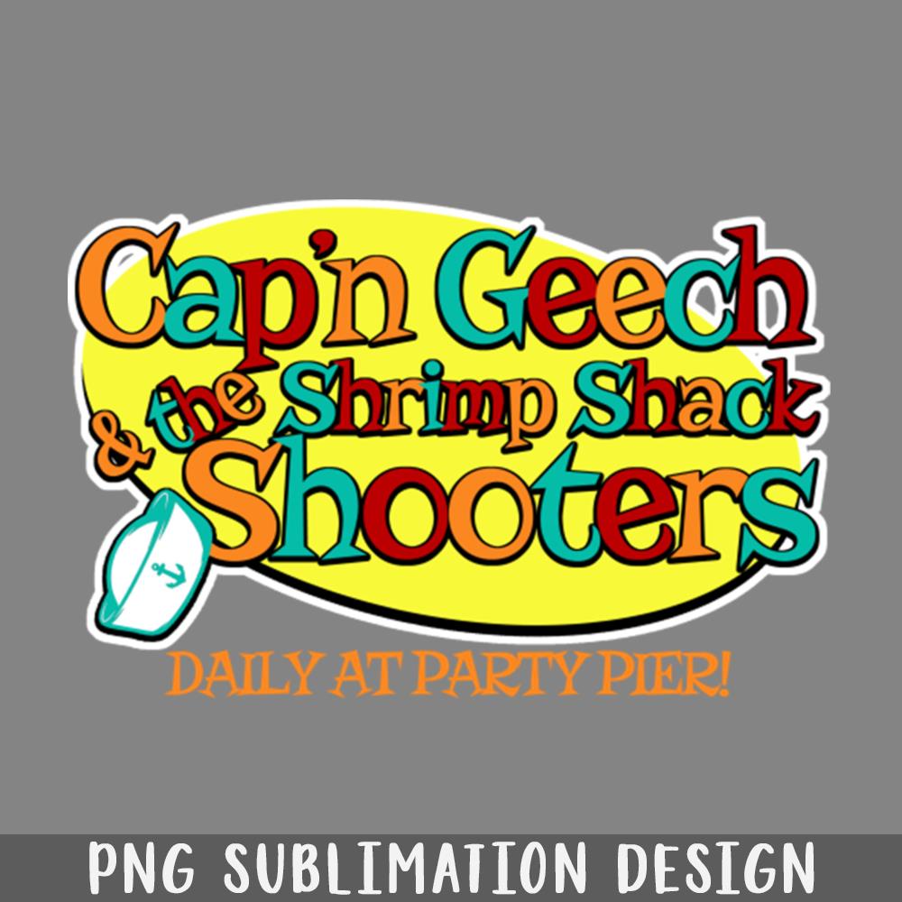 Captain Geech and the Shrimp Shack Shooters PNG Download | Inspire Uplift