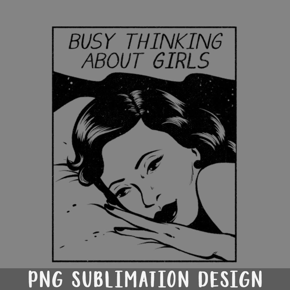 Busy thinking about girls no bg PNG Download | Inspire Uplift