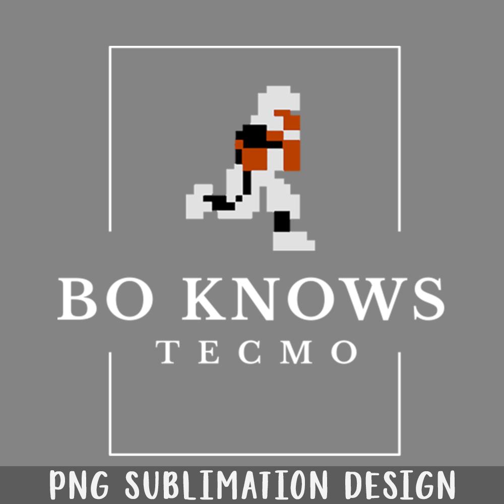 Bo Knows Tecmo PNG Download | Inspire Uplift