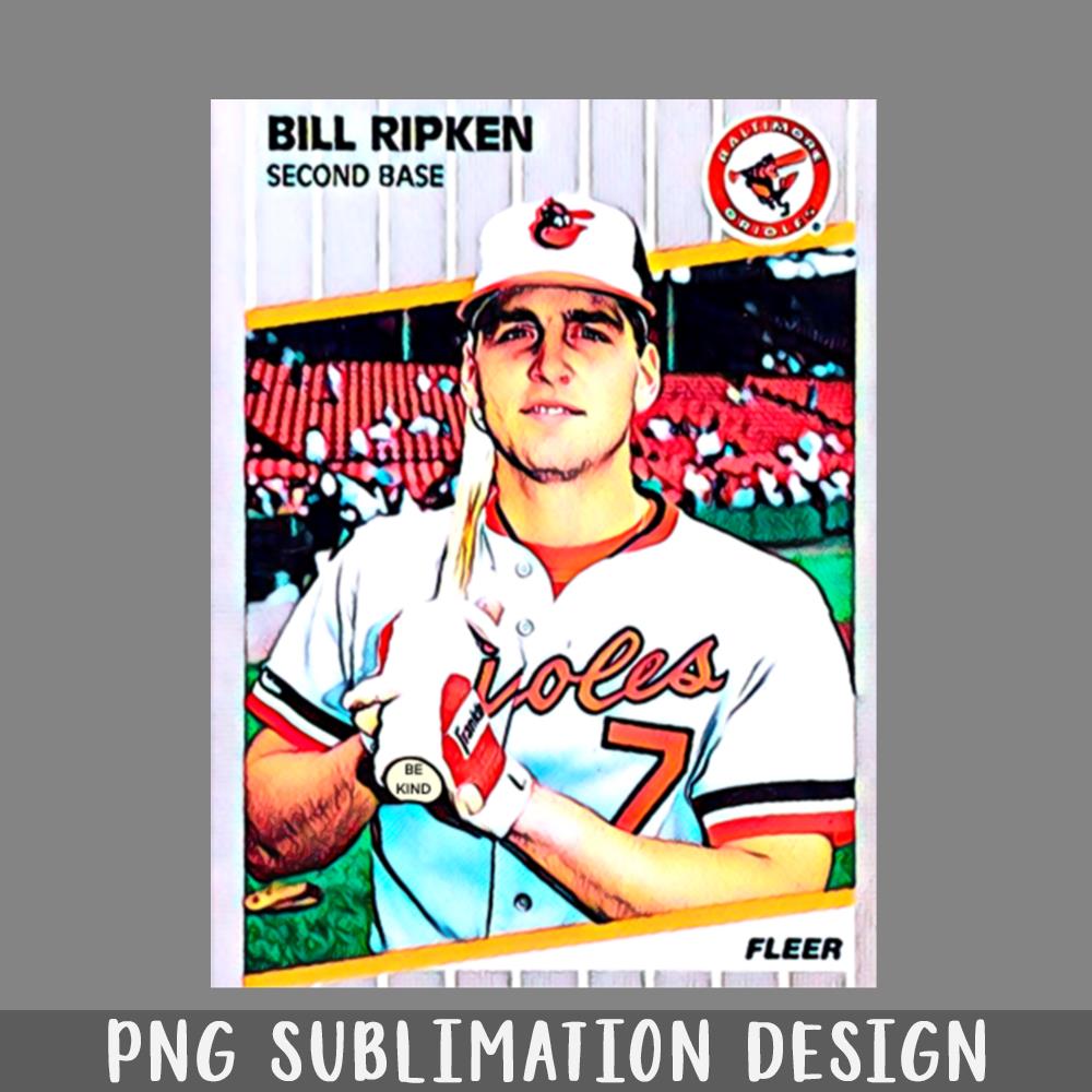 Billy Ripken BE KIND Bat PNG Download | Inspire Uplift