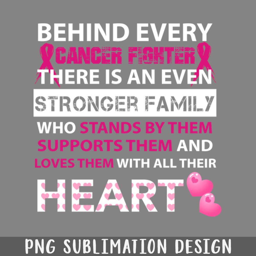 behind every breast cancer fighter is stronger family PNG Do | Inspire ...