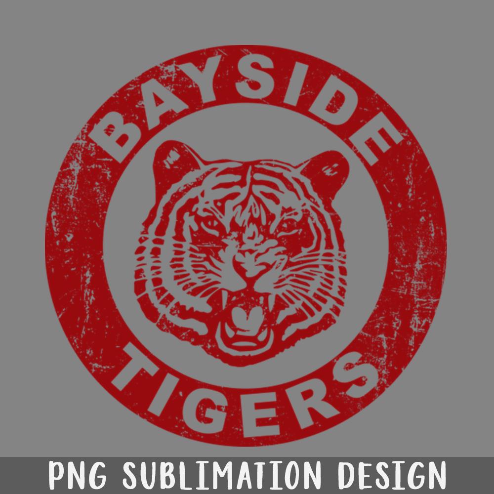 Bayside Tigers Logo Vintage PNG Download | Inspire Uplift