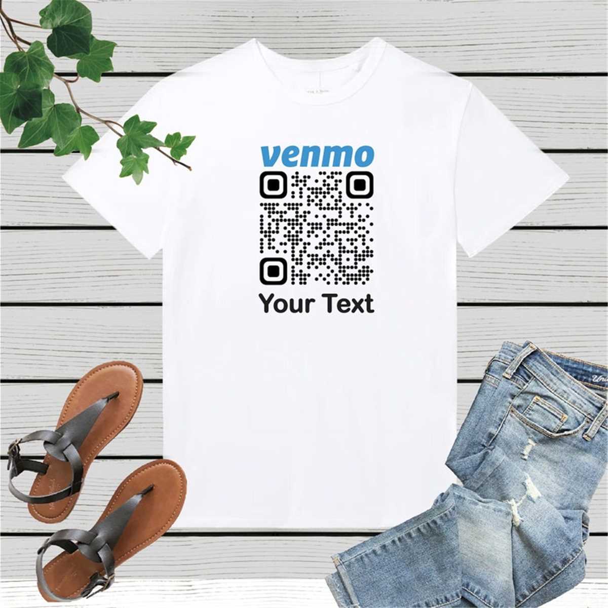 Venmo QR Code Shirts, Make It Go To Any Web Address Or Link, | Inspire ...