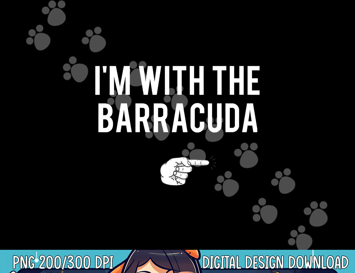 I'm With Barracuda Halloween Costume Party Matching Fish png - Inspire ...